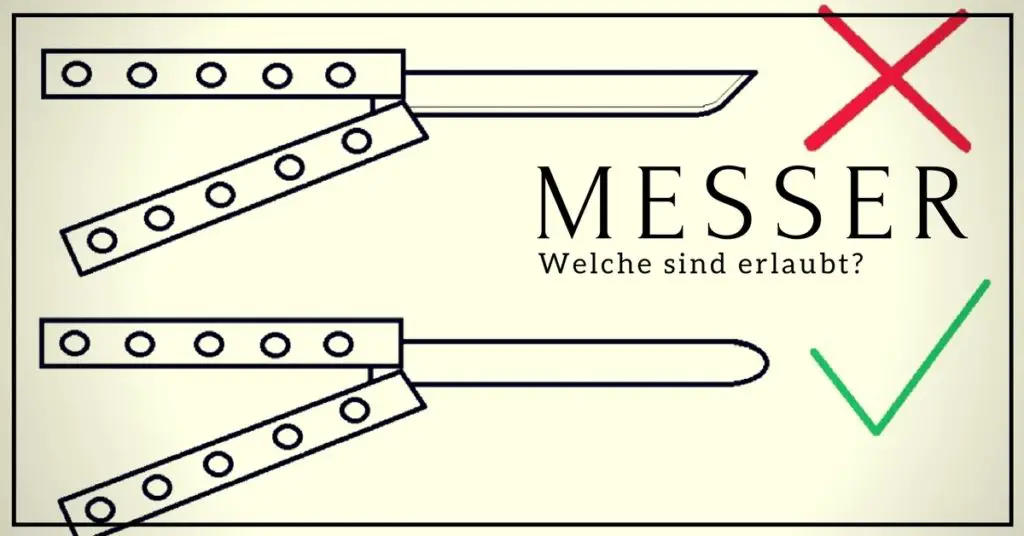 Welche Messer sind in Deutschland erlaubt?