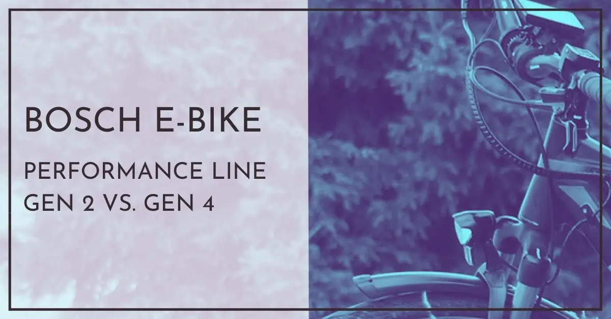 Bosch Performance Line CX Gen 2 vs Gen 4 - Die wichtigsten Unterschiede