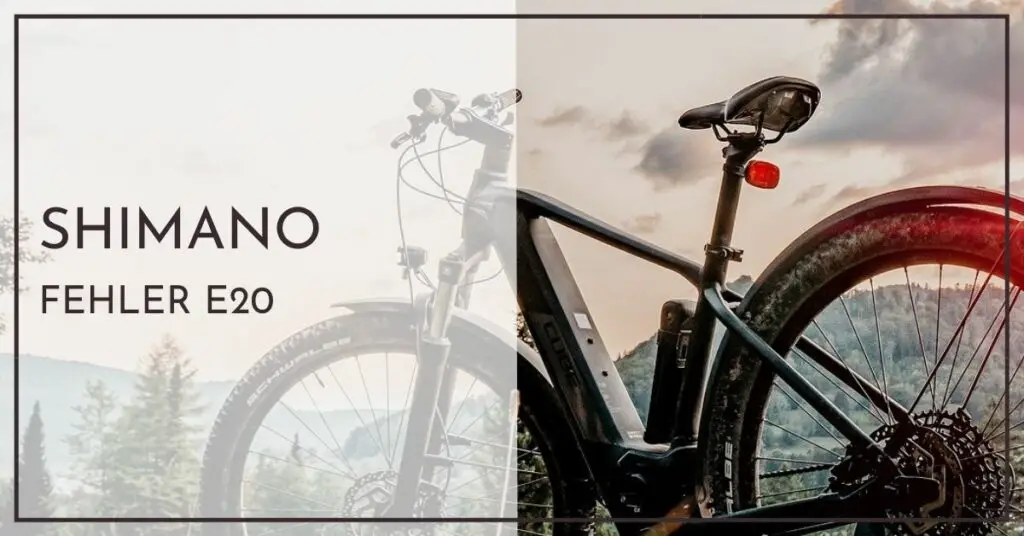 Shimano E Bike Fehler E20 Ursache Und L sung Shimano E Bike Fehler E20 Ursache Und L sung