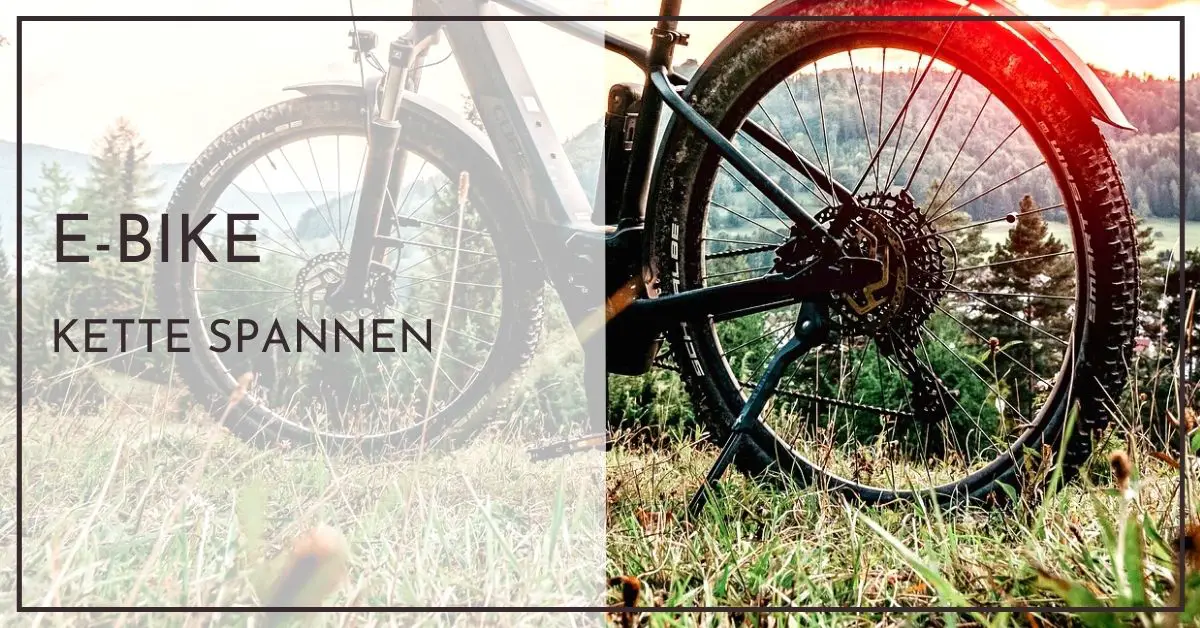 Wunderschöne E Bike Kette Spannen Ebenbild
